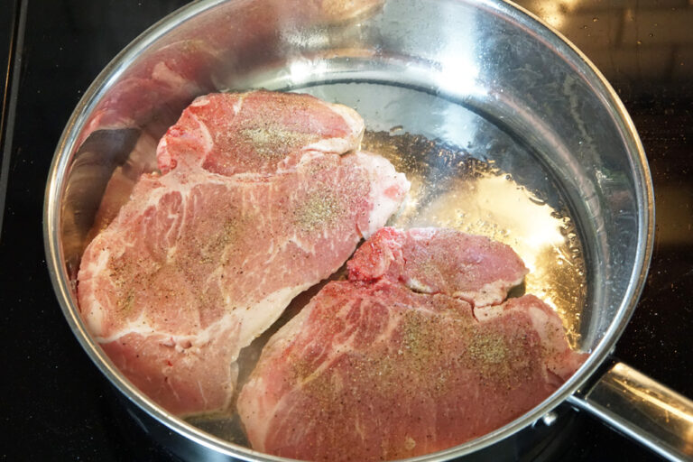 Easy Garlic Rosemary Pork Chops - Delightfully Low Carb