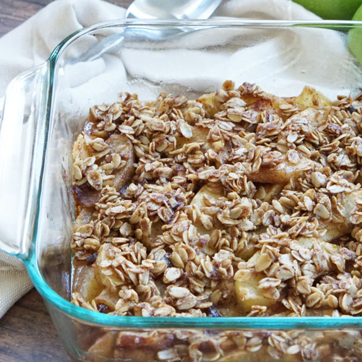 Easy Apple Crisp (Sugar Free) - Delightfully Low Carb