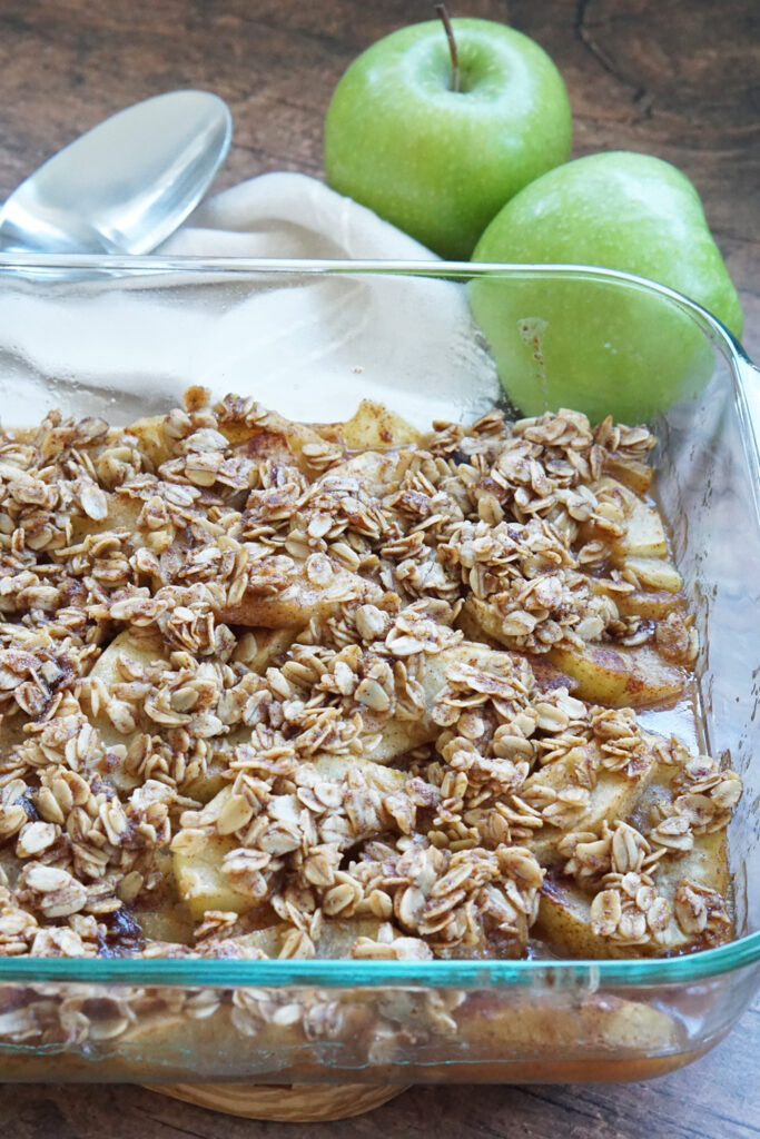 Easy Apple Crisp (Sugar Free) - Delightfully Low Carb