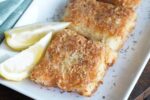 Easy Potato Crusted Cod - Delightfully Low Carb