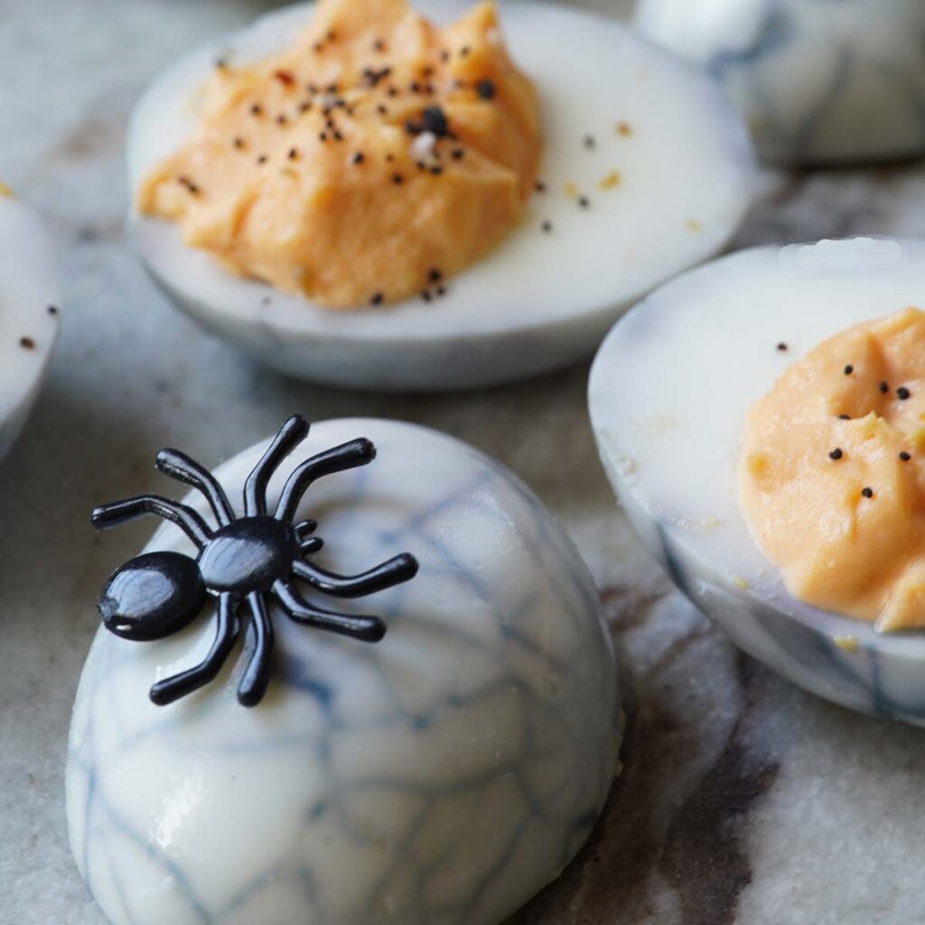 Halloween Spider Eggs: A Spooky, Tasty Treat - Delightfully Low Carb