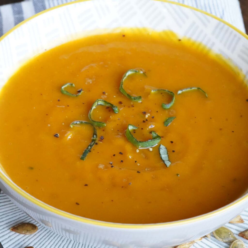 Kabocha Squash Soup Recipe - Delightfully Low Carb