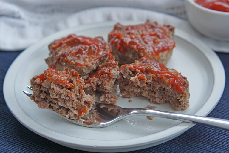 Meatloaf Meatballs (Low Carb) - Delightfully Low Carb